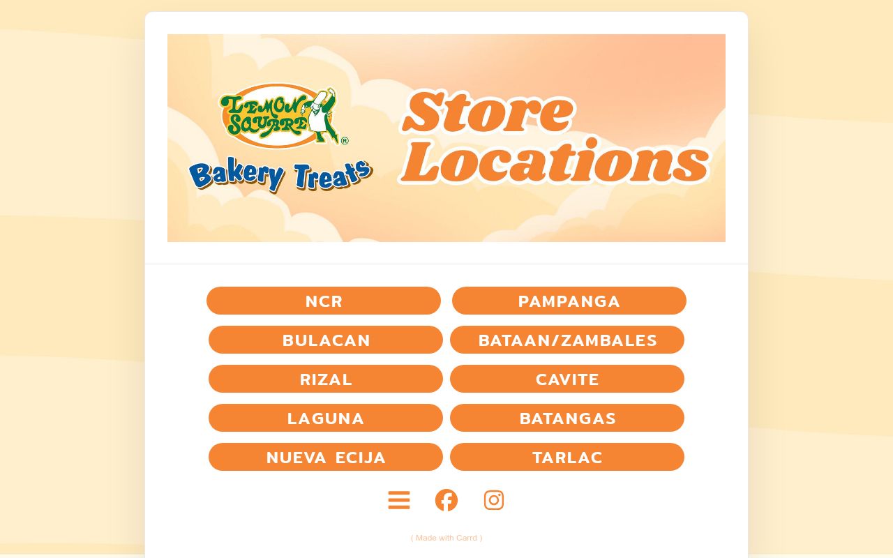 Lemon Square Bakery Treats Store Locations (copy)